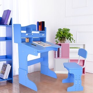 Height Adjustable Study Desk And Chair Set - Bed Bath & Beyond - 35025776