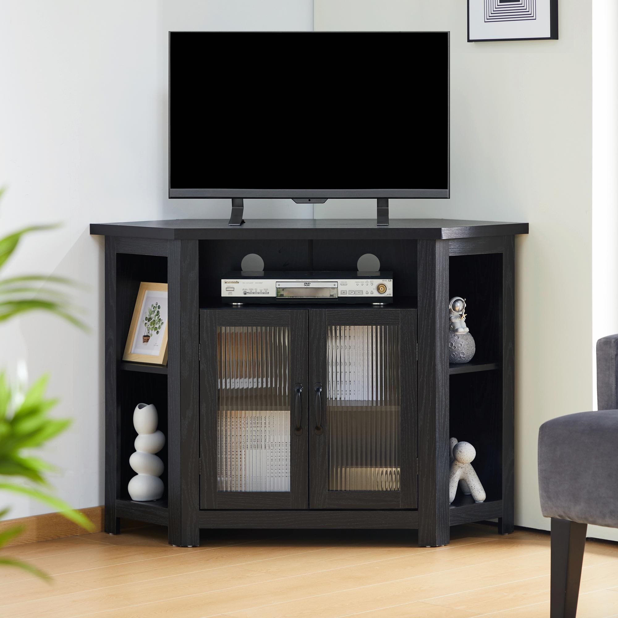 Corner TV Stand for TVs up to 50 Inch