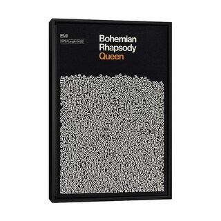 iCanvas "Bohemian Rhapsody By Queen Lyrics Print" by Reign & Hail ...