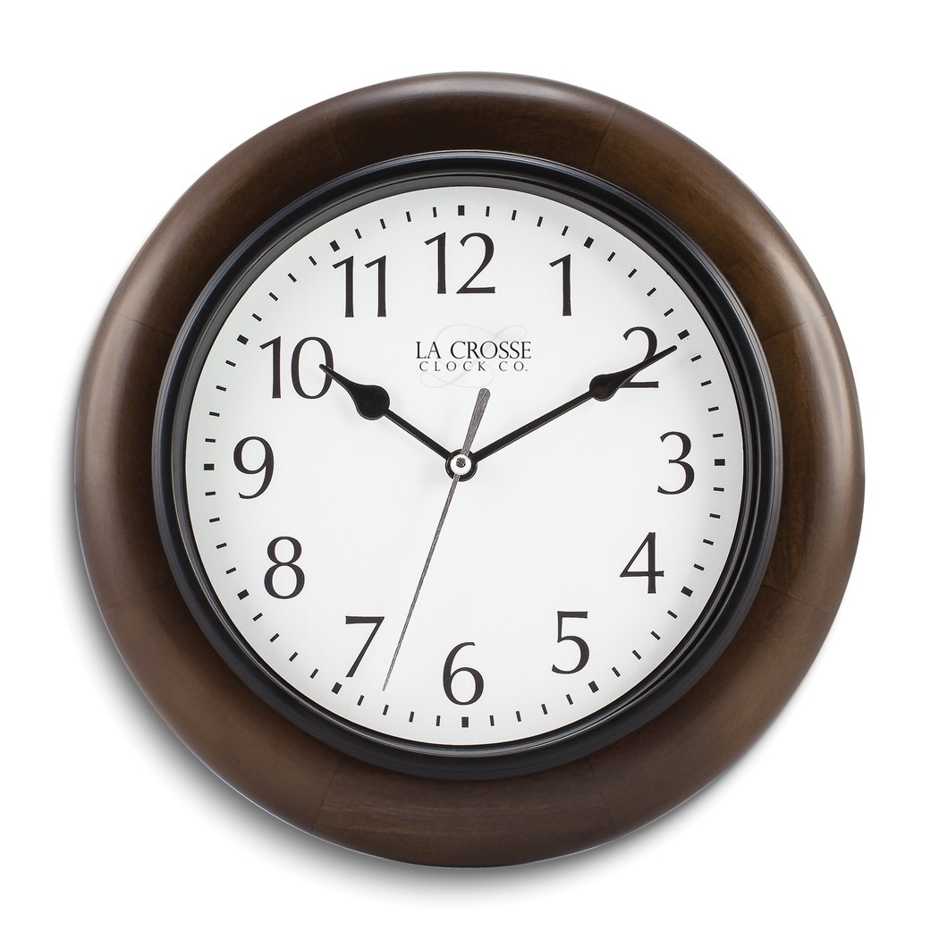 Walnut Finish Wall Clocks - Bed Bath & Beyond