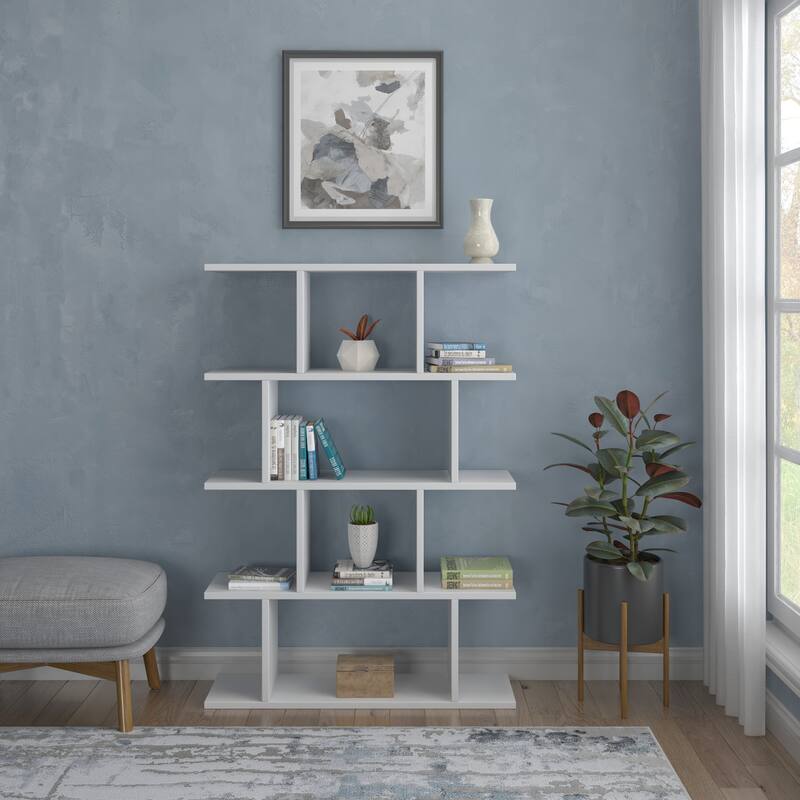 Harmon Modern Bookcase - Overstock - 34319972