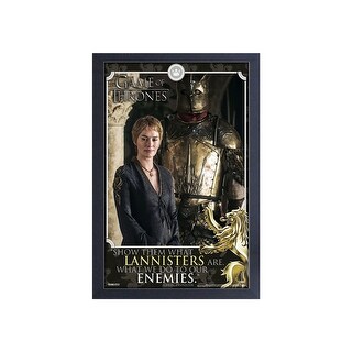 Game of Thrones Cersei Enemies Quote Framed Print - Bed Bath & Beyond ...