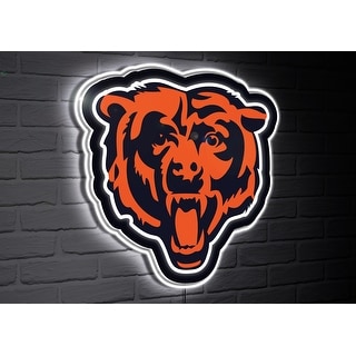 Chicago Bears Team Logo LED Wall Decor Lighted Sign - Bed Bath & Beyond ...