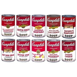 Campbells Soup Can Series II by Andy Warhol Food Art Prints - Bed Bath ...