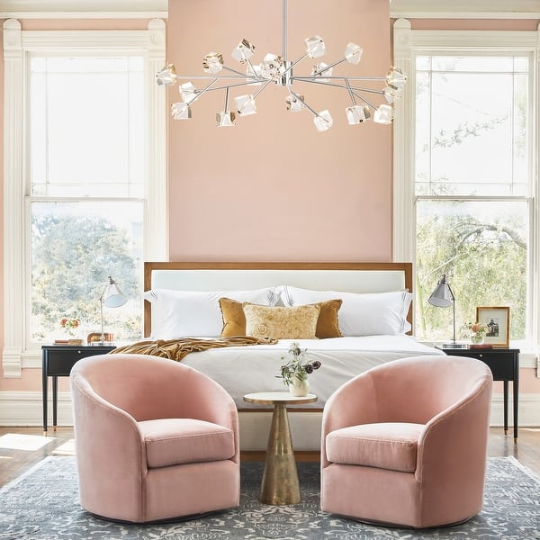 18-Light Modern Glam Linear Sputnik Cluster Cube Magic Bean Crystal ...