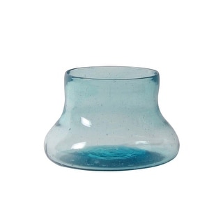 Cantel Glass Sm. Bowl Round Aqua- A - Bed Bath & Beyond - 41070585