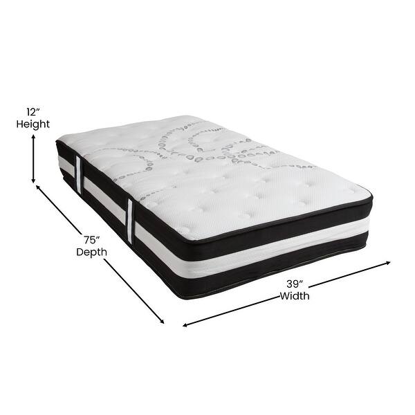 Innerspring Hybrid Mattress in a Box - Bed Bath & Beyond - 26960540