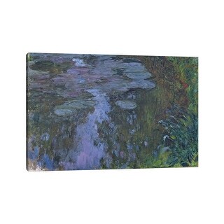 iCanvas "Nympheas " by Claude Monet Canvas Print - Bed Bath & Beyond ...
