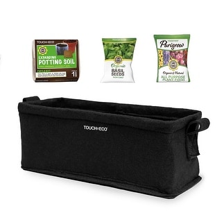 Herb Planter Box Kits With Soil Block - Multiple Herb Options - Bed ...