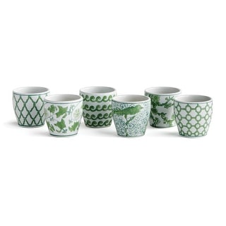 Imperial Chinoiserie Mini Flower Pots - Bed Bath & Beyond - 40022951
