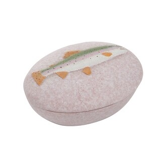 Resin Pebble Box with Salmon - Bed Bath & Beyond - 40003321