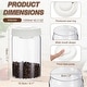 Vacuum Glass Coffee Canister with Airtight Lid Sealed Coffee Jar ...