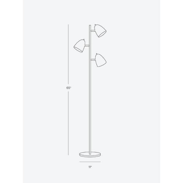 Brightech Jacob LED Floor Lamp - Black - Bed Bath & Beyond - 35419390