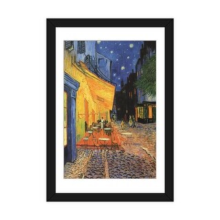 iCanvas "The Cafe Terrace on the Place du Forum (Cafe Terrace at Night ...