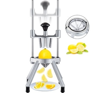 VEVOR 6-Section Commercial Easy Wedger Stainless Steel Blade Fruit Lime ...