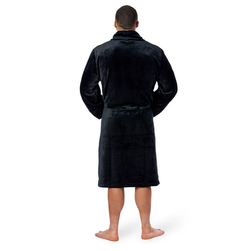 NFL Baltimore Ravens Men's L/XL Silk Touch Robe - Overstock - 12095758