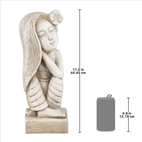 Design Toscano Lotus Goddess, Symbol of Feminine Beauty Statue - Bed ...