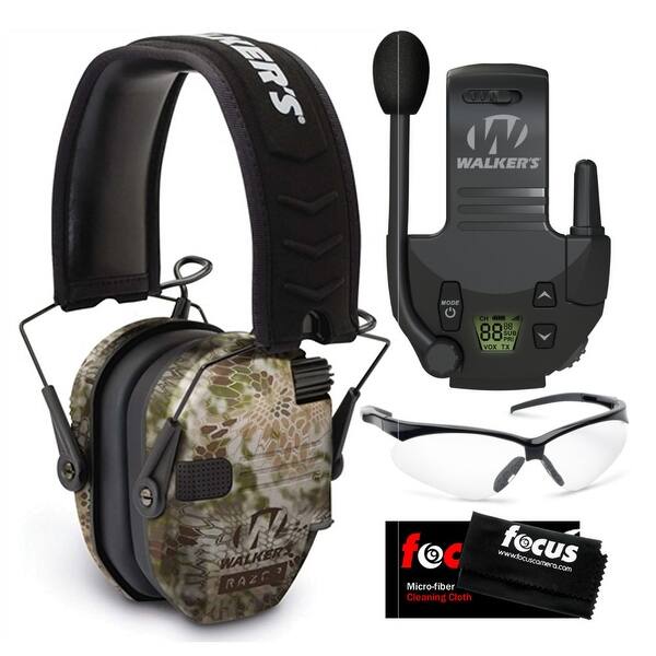 Walker's Razor Slim Electronic Ear Protector (Kryptek Camo) Bundle - Bed Bath & Beyond - 30994450
