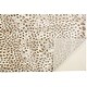 Modern Abstract Brown/Ivory Animal Print Area Rug - On Sale - Bed Bath ...