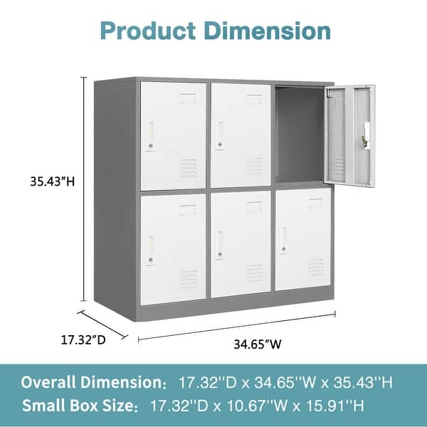 locker cabinet size