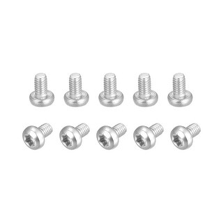 M2.5x4mm Torx Security Machine Screws, 20pcs 316 Stainless Steel Pan Head Screw - Silver - Bed ...