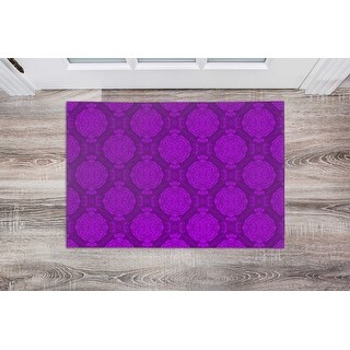 SUMA PURPLE Doormat By Kavka Designs - Bed Bath & Beyond - 31567425