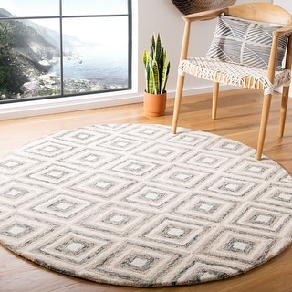 SAFAVIEH Handmade Micro-Loop Ziynet Wool Rug - Bed Bath & Beyond - 26288534