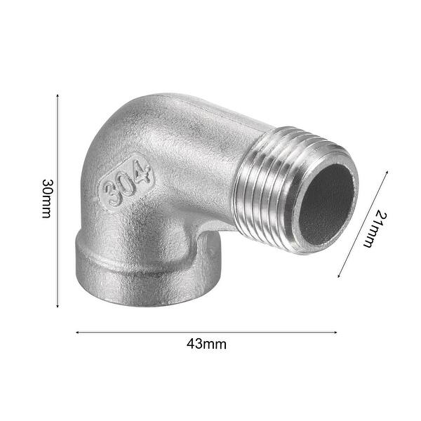 Pipe Fitting Elbow Male to Female Thread Hose Connector Adapter ...