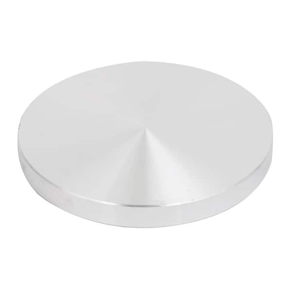 100mm Diameter 10mm Thickness M10 Thread Aluminum Disc for Glass Table ...