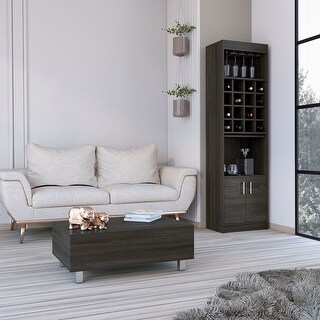 Fillmore 2 Piece Living Room Set, Espresso - Bed Bath & Beyond - 37416998