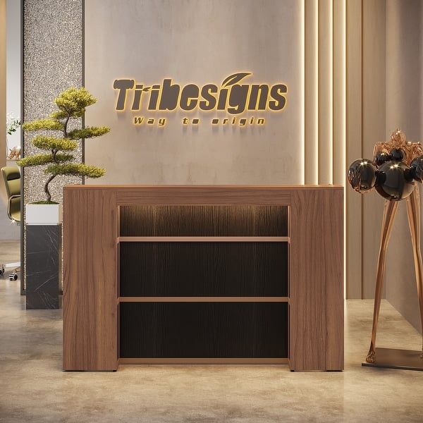 front desk reception description