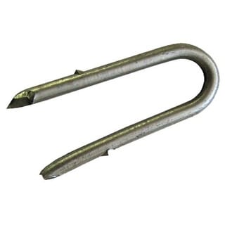 Dare 1692 Type III Galvanized Barbed Staples, 2", 9 Gauge, 50-Piece ...