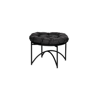 1033FHTBlack Center Table/ Foot Stool - Bed Bath & Beyond - 38266241