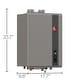 Rheem RTGH-84DVLN-3 Super High Efficiency Condensing Indoor Tankless ...