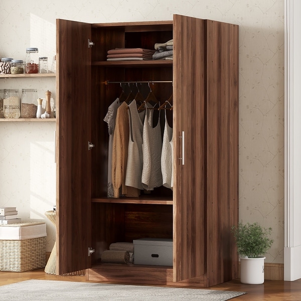 Cloth hanging cupboard store
