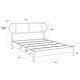 Gypsy Bed - Natural/Black - Bed Bath & Beyond - 36267048