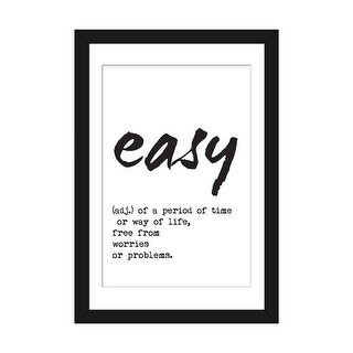 iCanvas "Easy Definition" by Nordic Print Studio - Bed Bath & Beyond ...