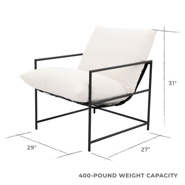 Brookside Enya Metal Frame Sling Chair - Bed Bath & Beyond - 40332260