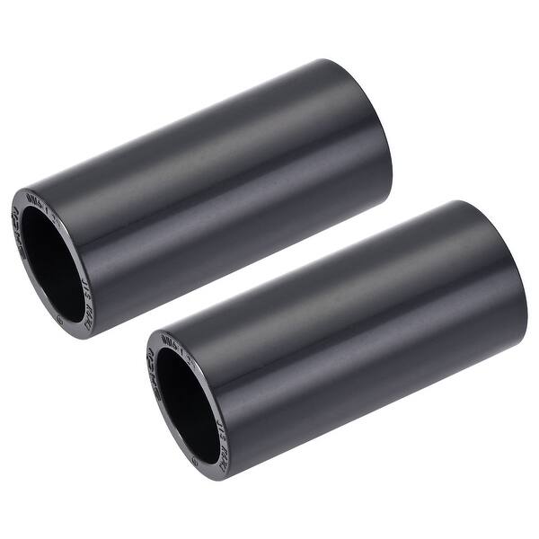 2pcs UPVC Pipe Fitting Socket Coupling Straight Joint Connector - Bed ...