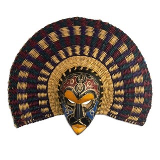 Novica Handmade Alika African Wood Mask - Bed Bath & Beyond - 37276710