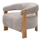 Christopher Knight Home - Set of 2 Boucle Upholstered Wooden Frame ...