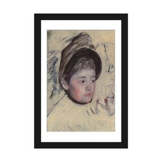 iCanvas "Woman Wearing Bonnet, c.1889" by Mary Stevenson Cassatt - Bed ...