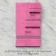 Juicy Couture Neon Border Bath Towels 6-Piece 2 Bath towels 2 Hand ...