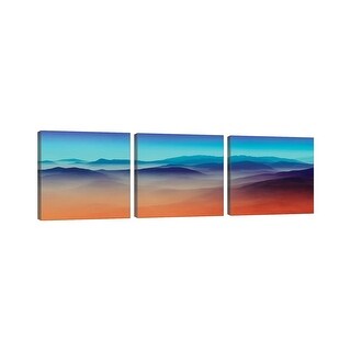 iCanvas "Mountainous Landscape II" by Angel Estevez 3-Piece Wall Art ...