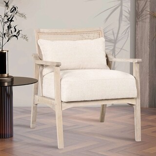 Mid Century Modern Arm Chair with Solid Wood Frame - Bed Bath & Beyond ...