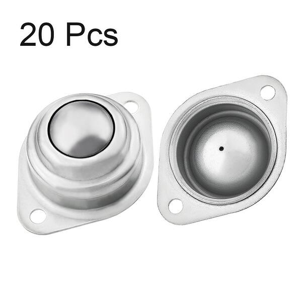 CY-25A 1-inch Carbon Steel Roller Ball Flange Conveyor Transfer Bearing ...