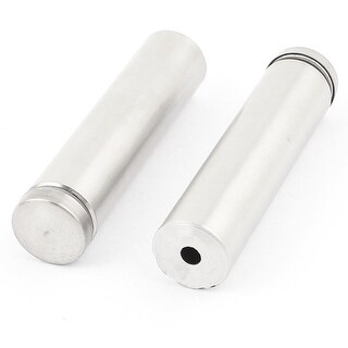 Unique Bargains 2Ppcs M10 Stainless Steel Advertising Screw Nails Glass ...