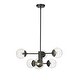 Millennium Lighting Avell 6 Light Chandelier in Modern Gold - Bed Bath ...