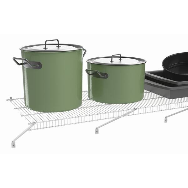 ClosetMaid White Wire Close Mesh Storage Shelf - Bed Bath & Beyond ...