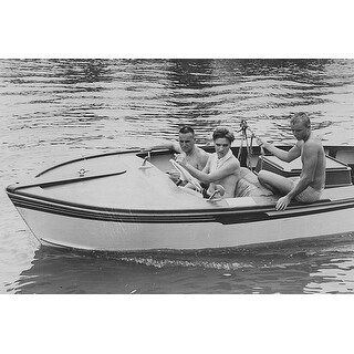 Elvis Presley on a boat Photo Print - Bed Bath & Beyond - 25377769